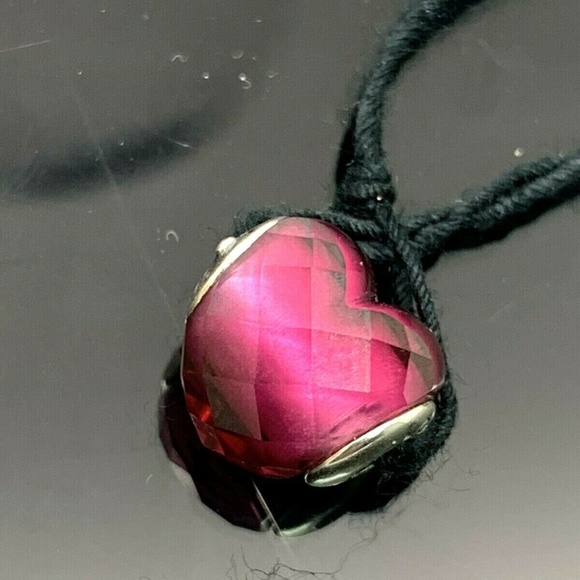 Pandora | Jewelry | Pandora Authentic Red Heart Sterling Silver Charm ...